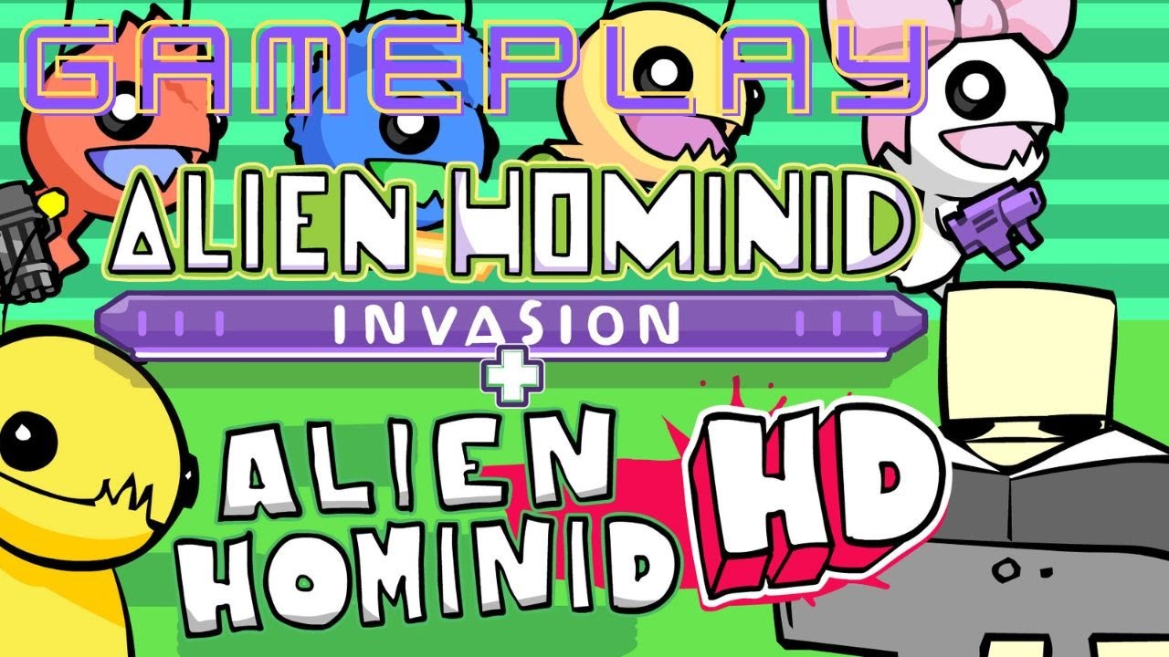 Alien Hominid Invasion + Alien Hominid HD - GAMEPLAY [Nintendo Switch ...