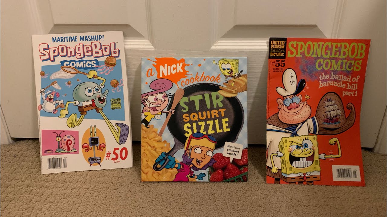 A Nick Cookbook Stir Squirt Sizzle all pages - YouTube