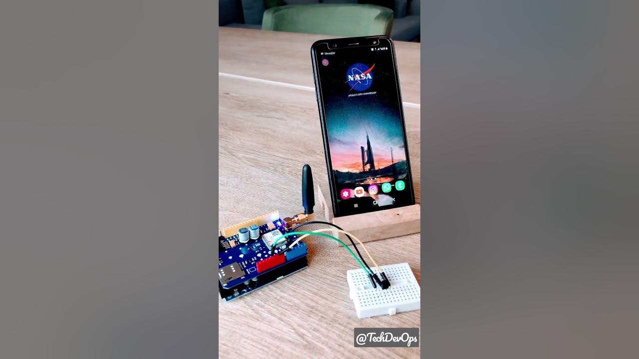 Arduino GSM Shield-Room Temperature #iot #arduino #technology #raspberrypi #bugbounty #diy #hack ...