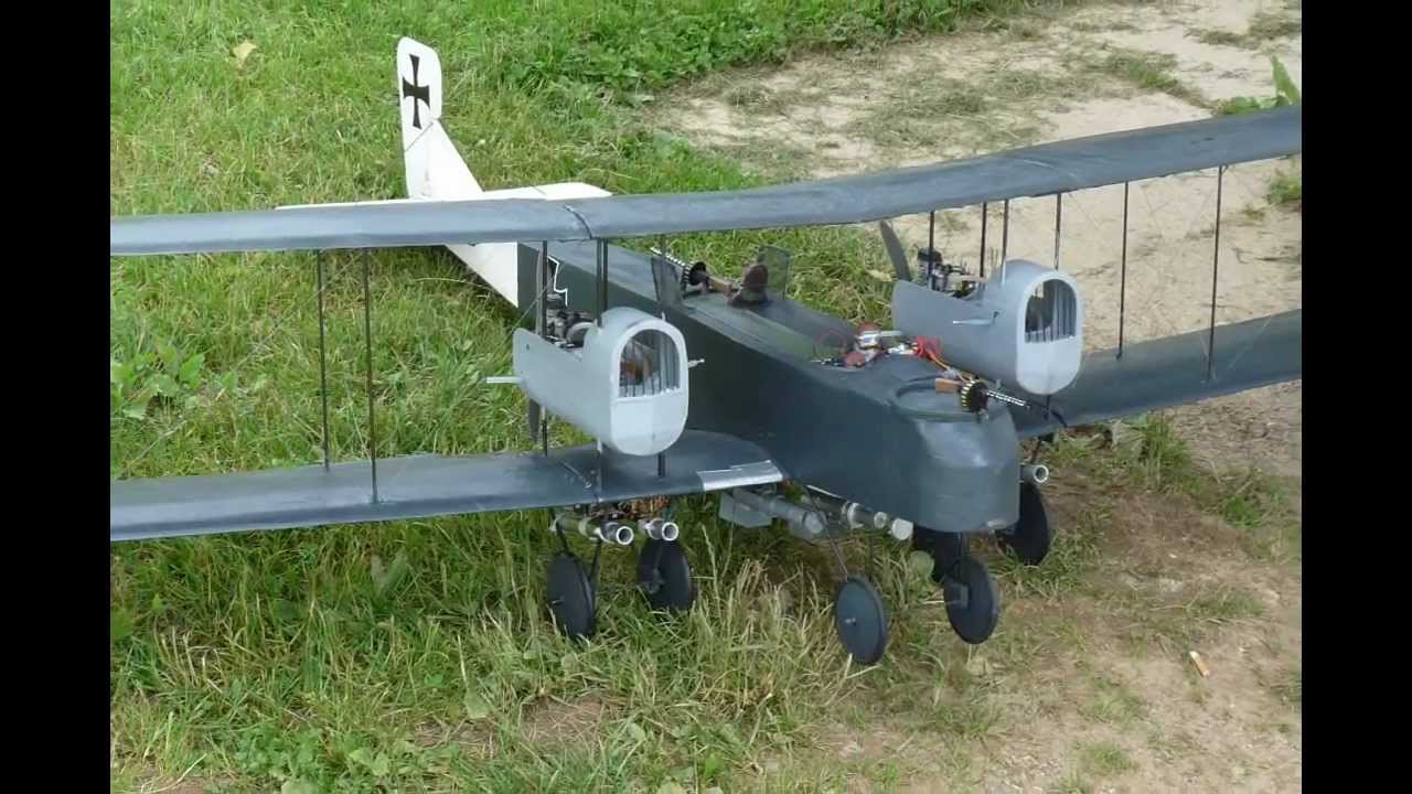 RC Gotha G.V - Crngrob, Slovenia - 12.06.2011 - YouTube