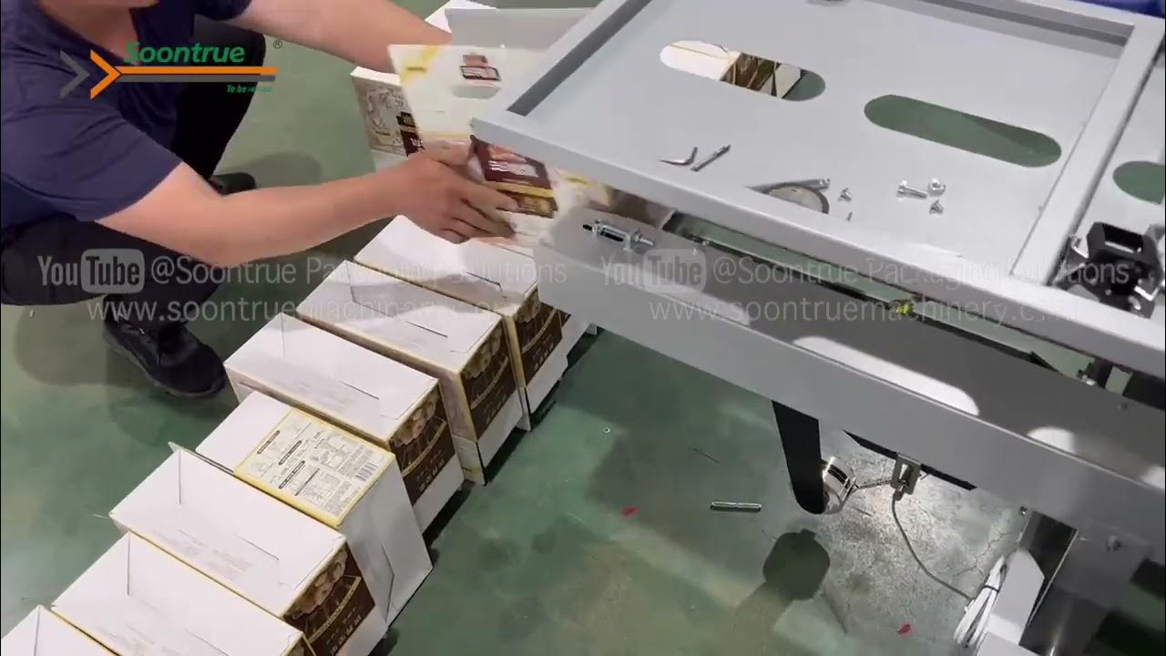 KXS-400 robotic case erector - Soontrue Packaging Solutions - YouTube