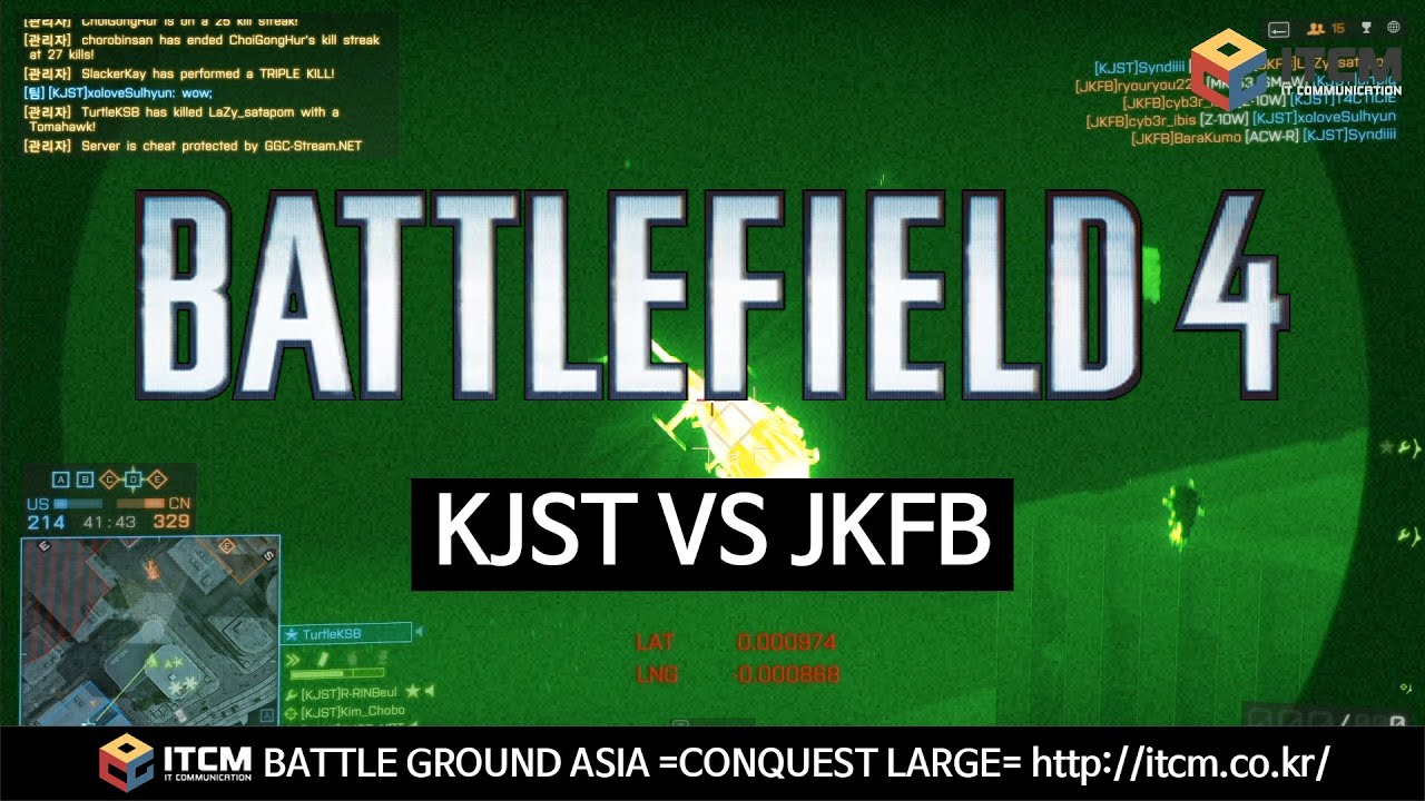 배틀필드4 KJST VS JKFB 긴박한 승부 - YouTube