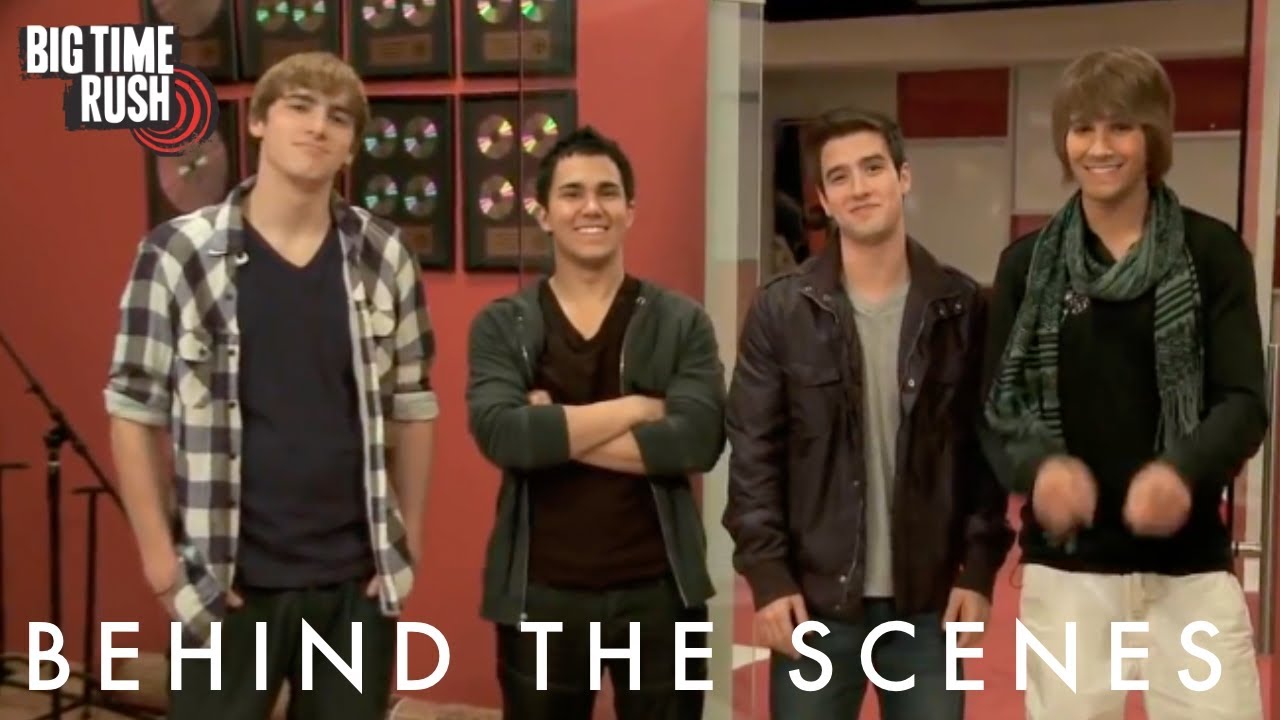 Big Time Rush Gives Behind the Scenes Set Tour of Roque Records - YouTube