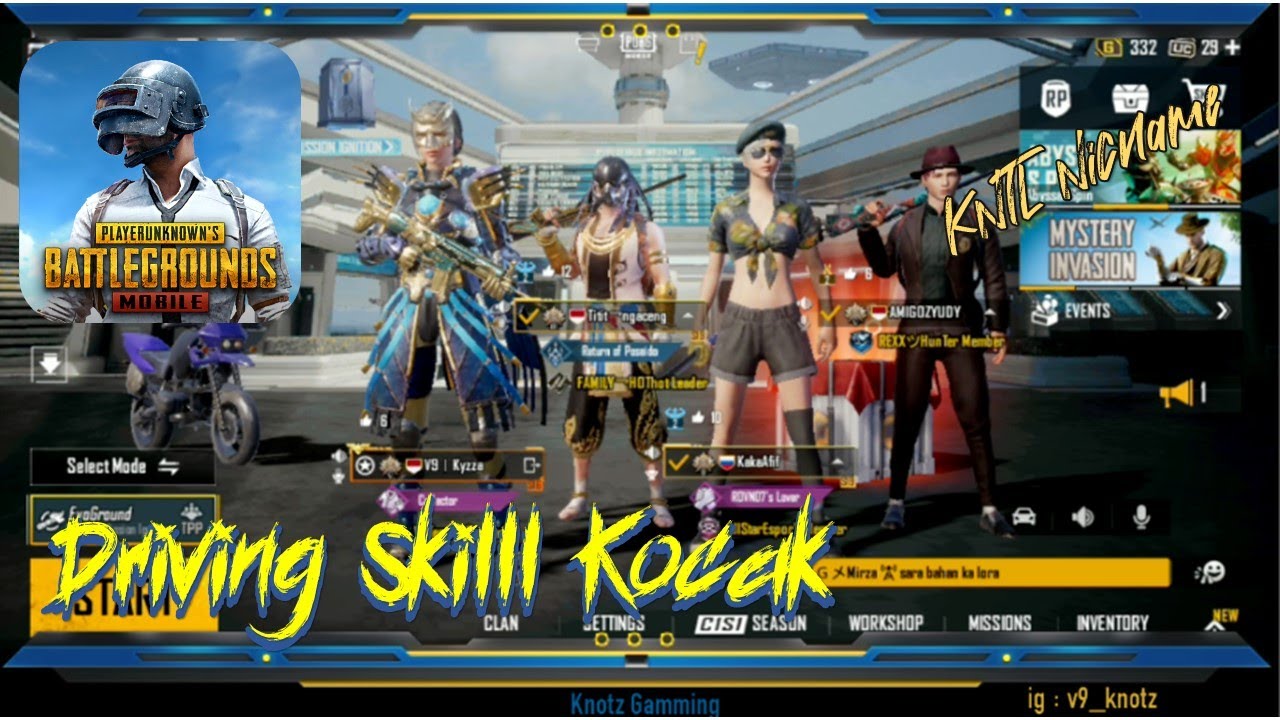 kntl-nickname-driving-skill-kocak-pubg-mobile-indonesia-youtube