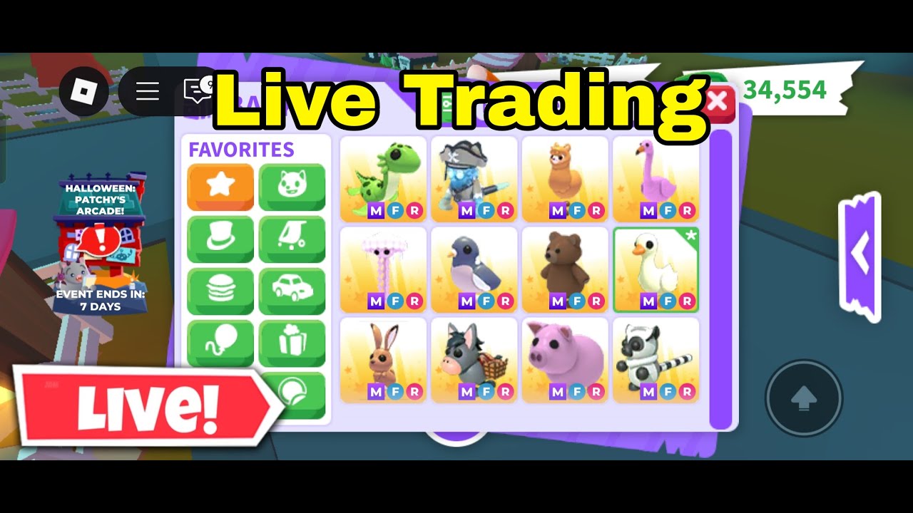 Live Adopt Me Trading With Fans - YouTube