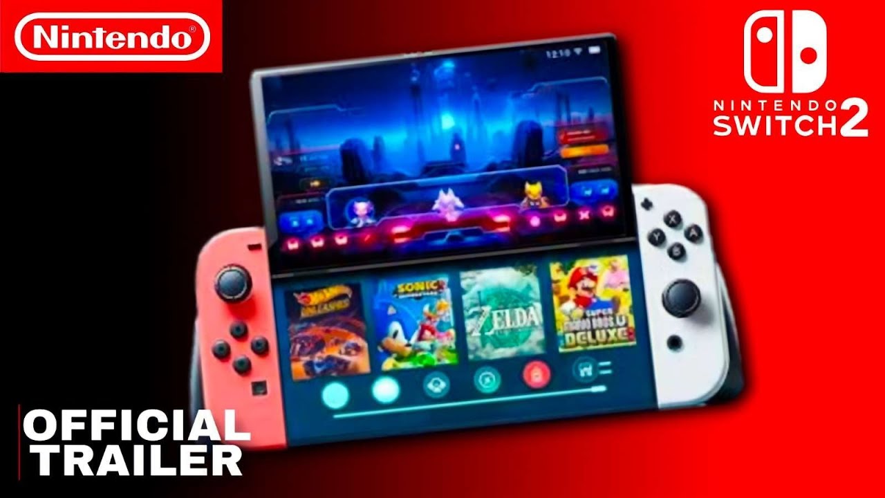 Nintendo Switch 2 Official Release Date and Hardware Details | Nintendo Switch 2 Trailer - YouTube