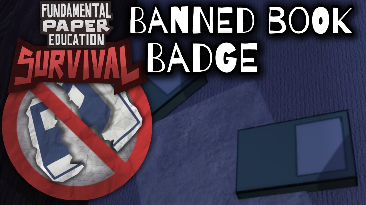How To Get 'Banned Book' Badge - FPE:S Remastered (Roblox) - YouTube