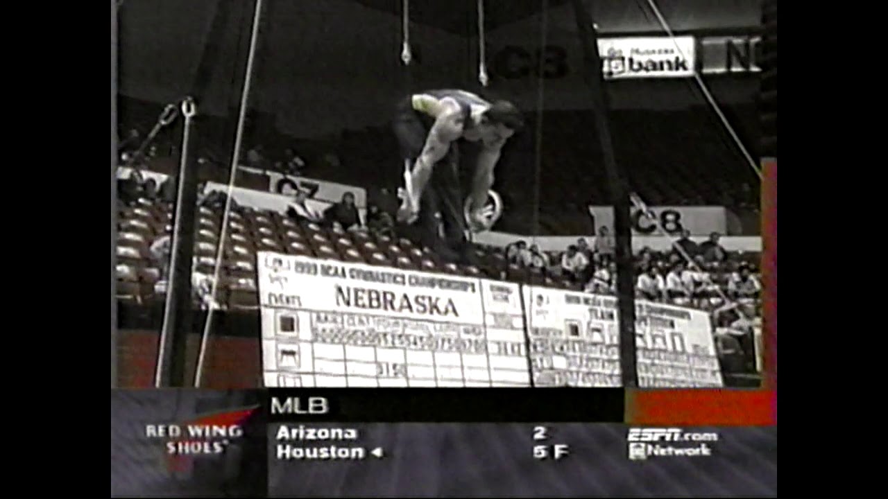 Scott Vetere 1999 Rings NCAA championships - YouTube