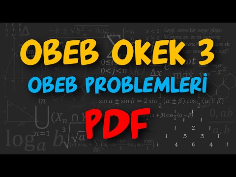OBEB OKEK 3 (OBEB PROBLEMLERİ)