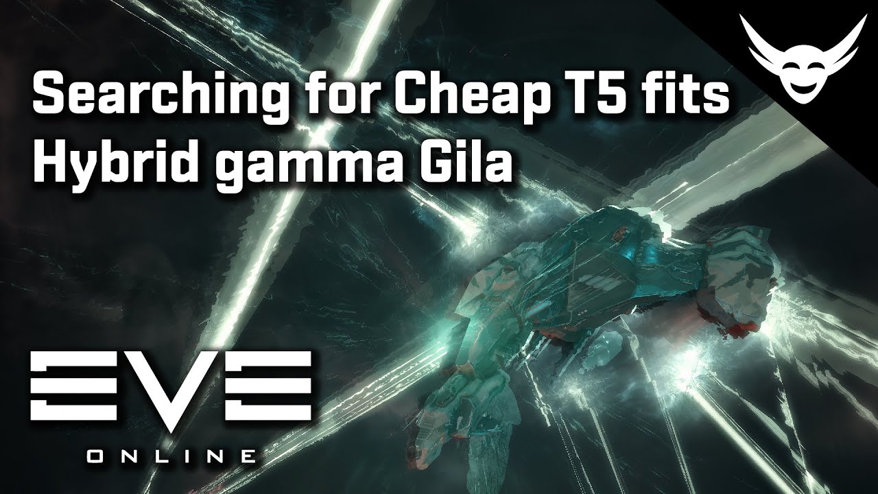 EVE Online - Gamma Hybrid Gila T5 Abyss test - YouTube