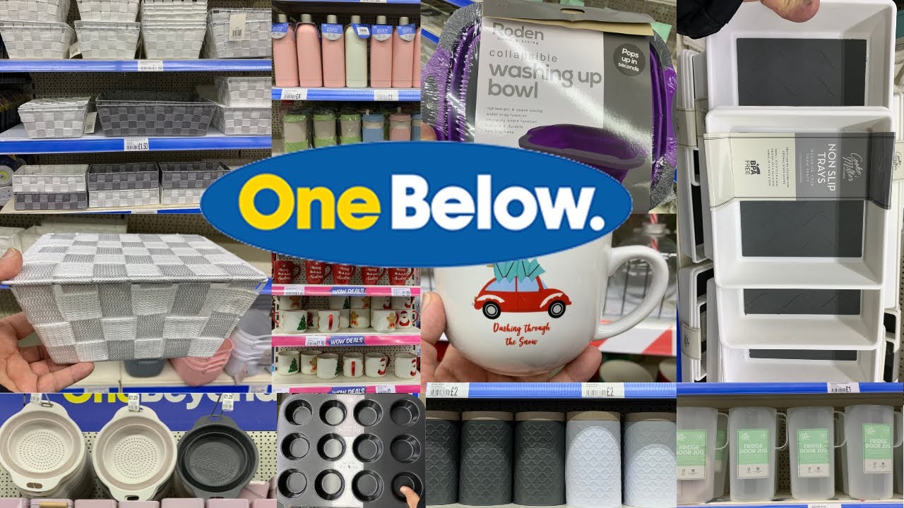 NEW FINDS IN ONE BELOW | COME SHOP WITH ME | ONE BELOW HAUL - YouTube