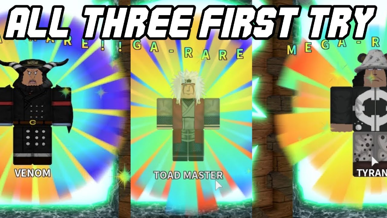 Getting VENOM ,KUMA AND JIRAYIA FIRST TRY IN A ROW All star Tower ...
