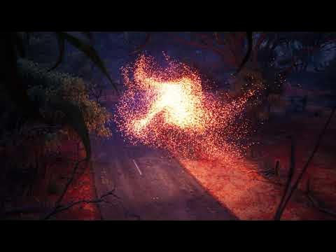 Unreal Engine 5 Rural Australia Fireflies FX - YouTube