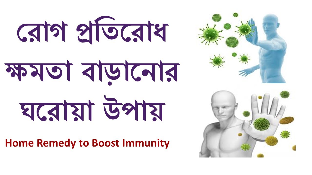 Rog protirodh barate ki khaben/Immunity Booster/শরীরে রোগ প্রতিরোধ ...