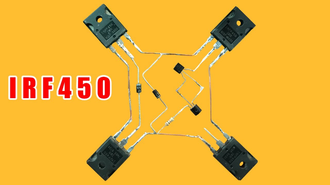 Sooo Useful Project using IRF450 MOSFET … - YouTube