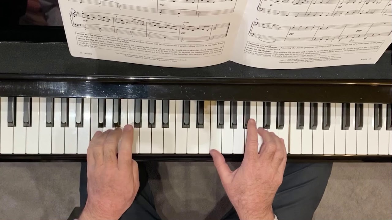 Moonlight variation by Gurlitt AMEB Piano for leisure preliminary ...