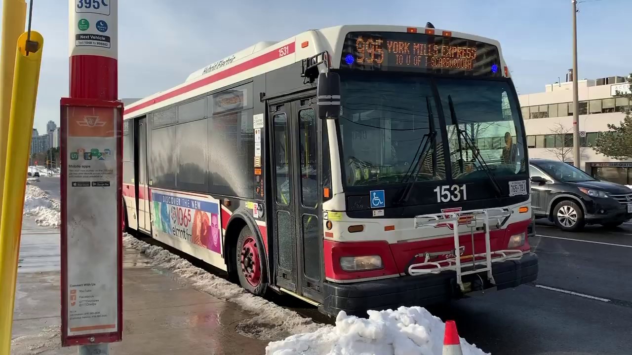 TTC`s Now Retired 1531 on the 995 - YouTube