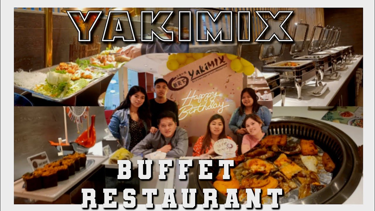 Yakimix Buffet - Greenhills Mall | Month of july - YouTube