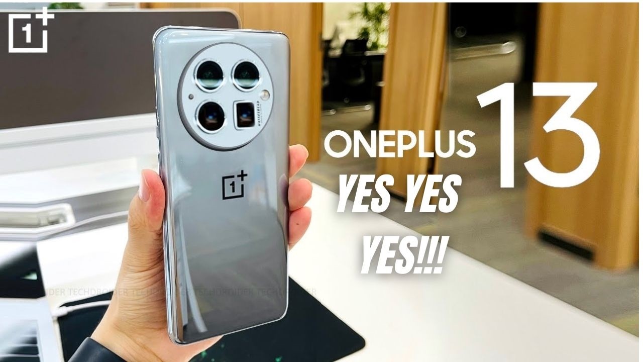 OnePlus 13 - OFFICIAL FIRST LOOK!!! - YouTube