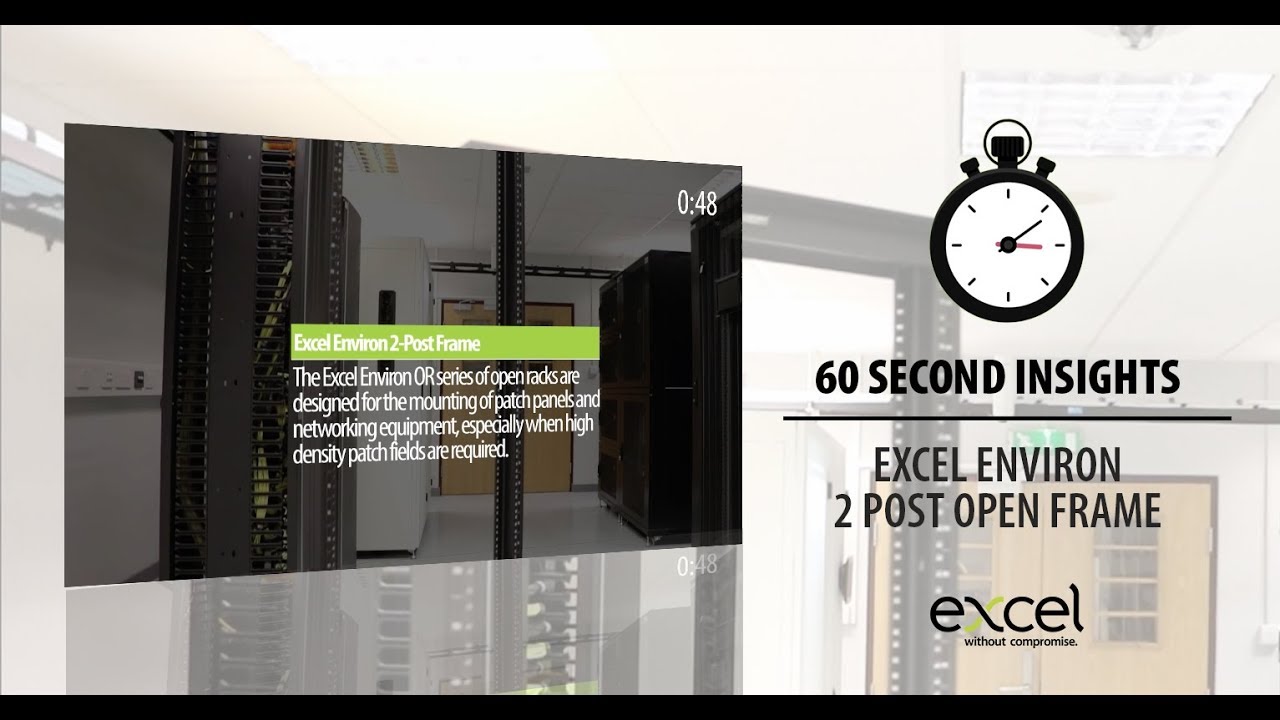 60 Second Insights - Excel Environ Open Frame - YouTube