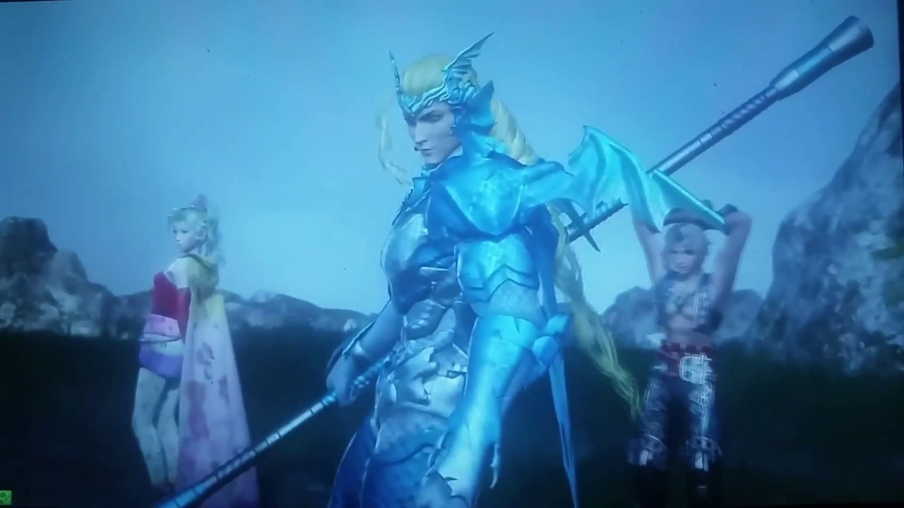 Dissidia FF Arcade: Kain holy dragoon FFIV vs Ace FF TYPE 0. - YouTube