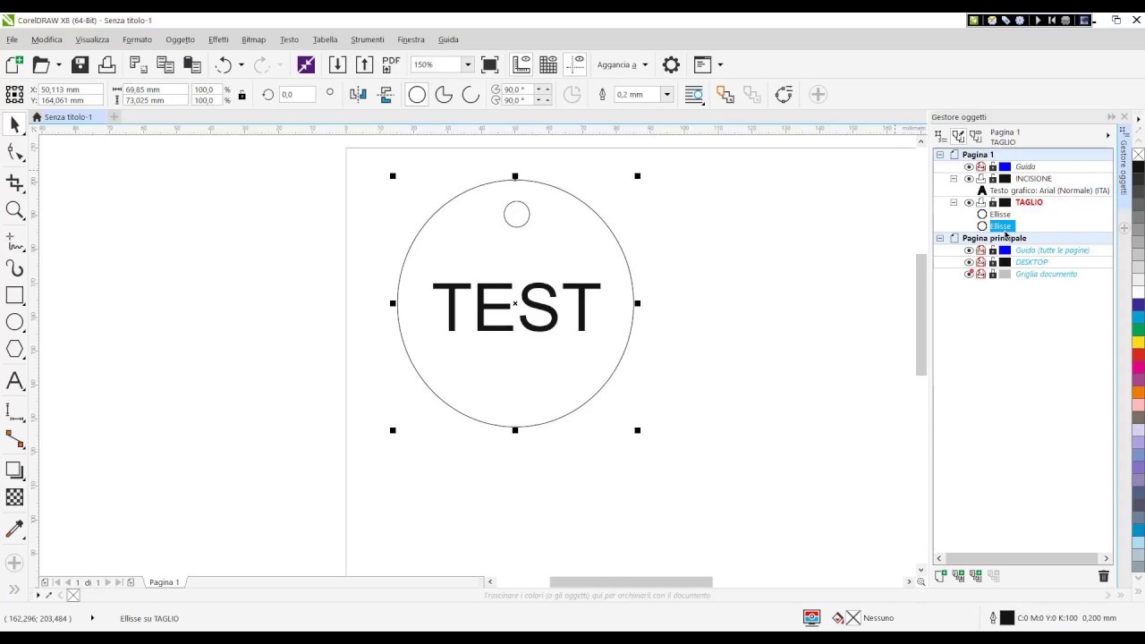 [TUTORIAL]Come effettuare taglio e incisione insieme su CorelLaser e ...