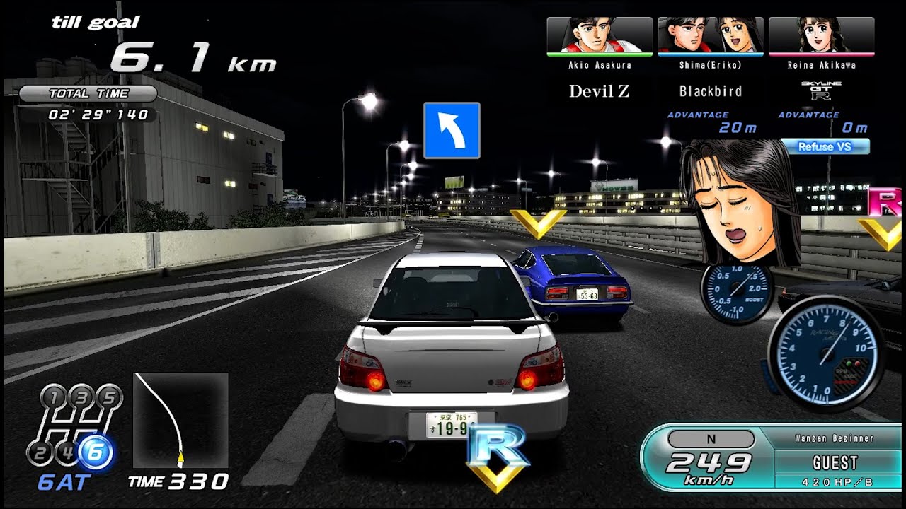 Wangan Midnight Maximum Tune 5 (Namco Bandai Games 2014) - Stages 6-10 ...