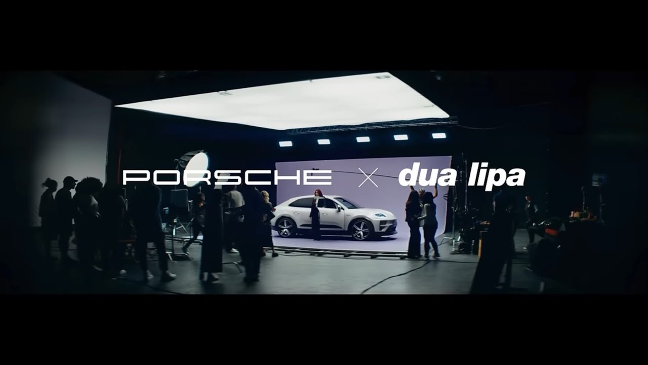 Porsche X Dua Lipa advert. The all new electric Macan. - YouTube