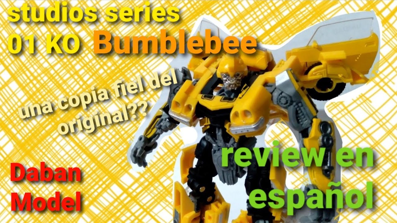 Bumblebee Studios Series 01 KO DABAN MODEL 9912 Review en ESPAÑOL - YouTube
