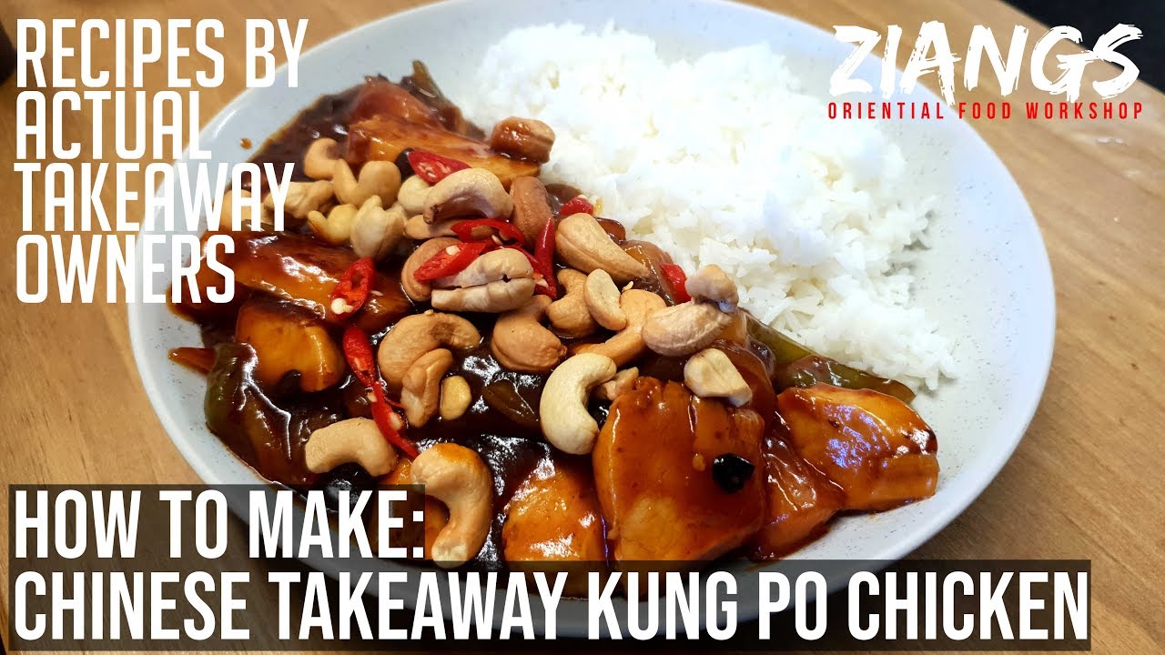 Ziangs: Chinese Takeaway Kung po chicken by Takeaway Owners - YouTube