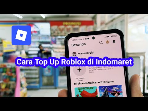 Cara Top up Roblox di Indomaret