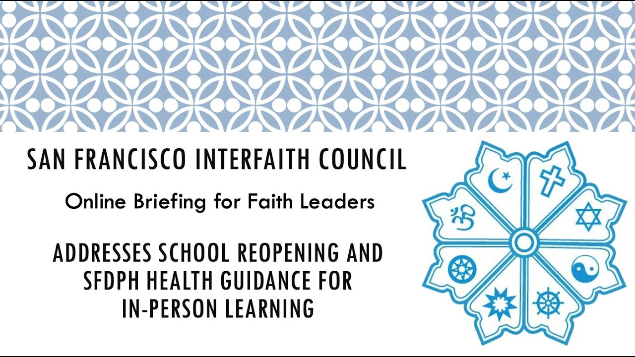 SFIC Online Briefing: Addresses School Reopening & SFDPH Health ...