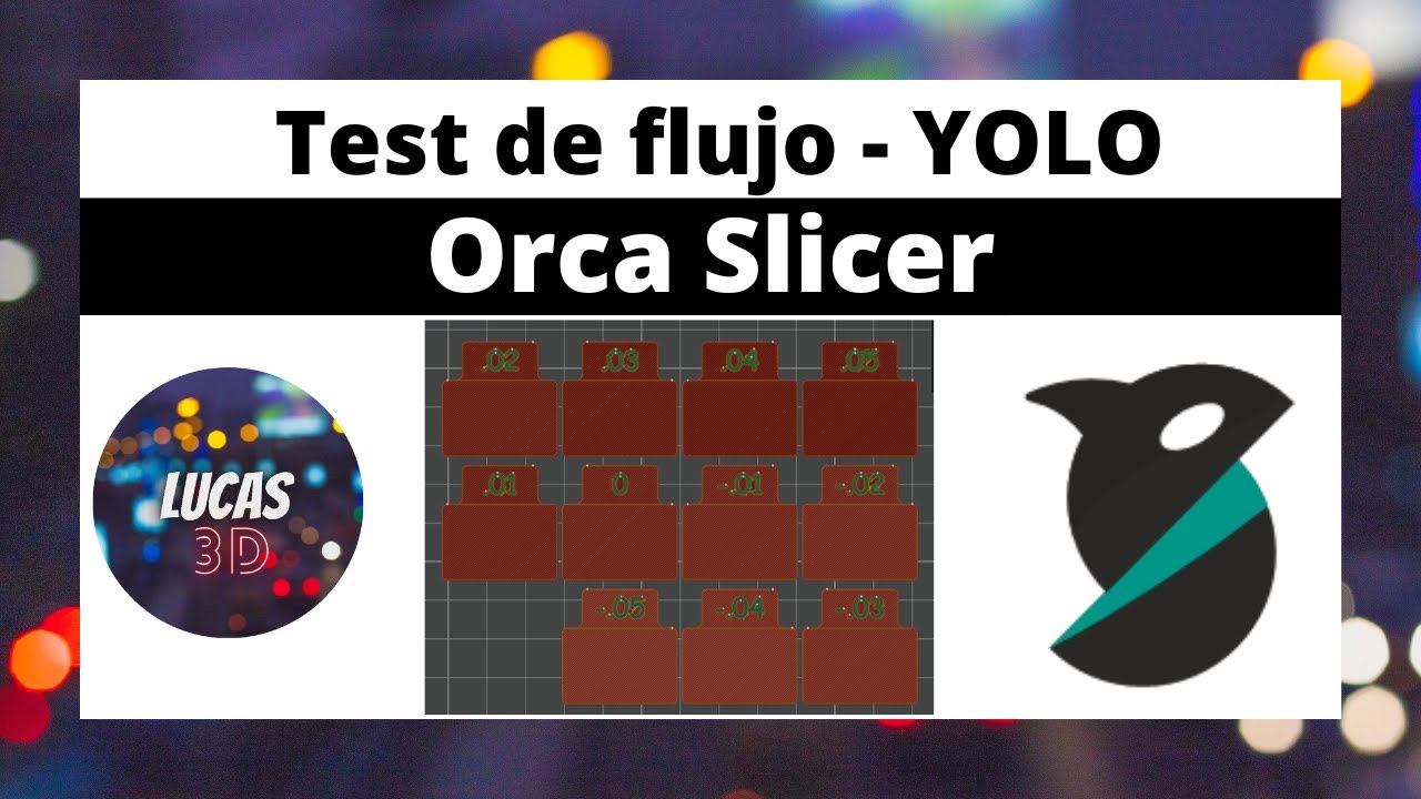 💥TEST de FLUJO YOLO 🔥 #creality3d #orcaslicer #crealityk1 - YouTube