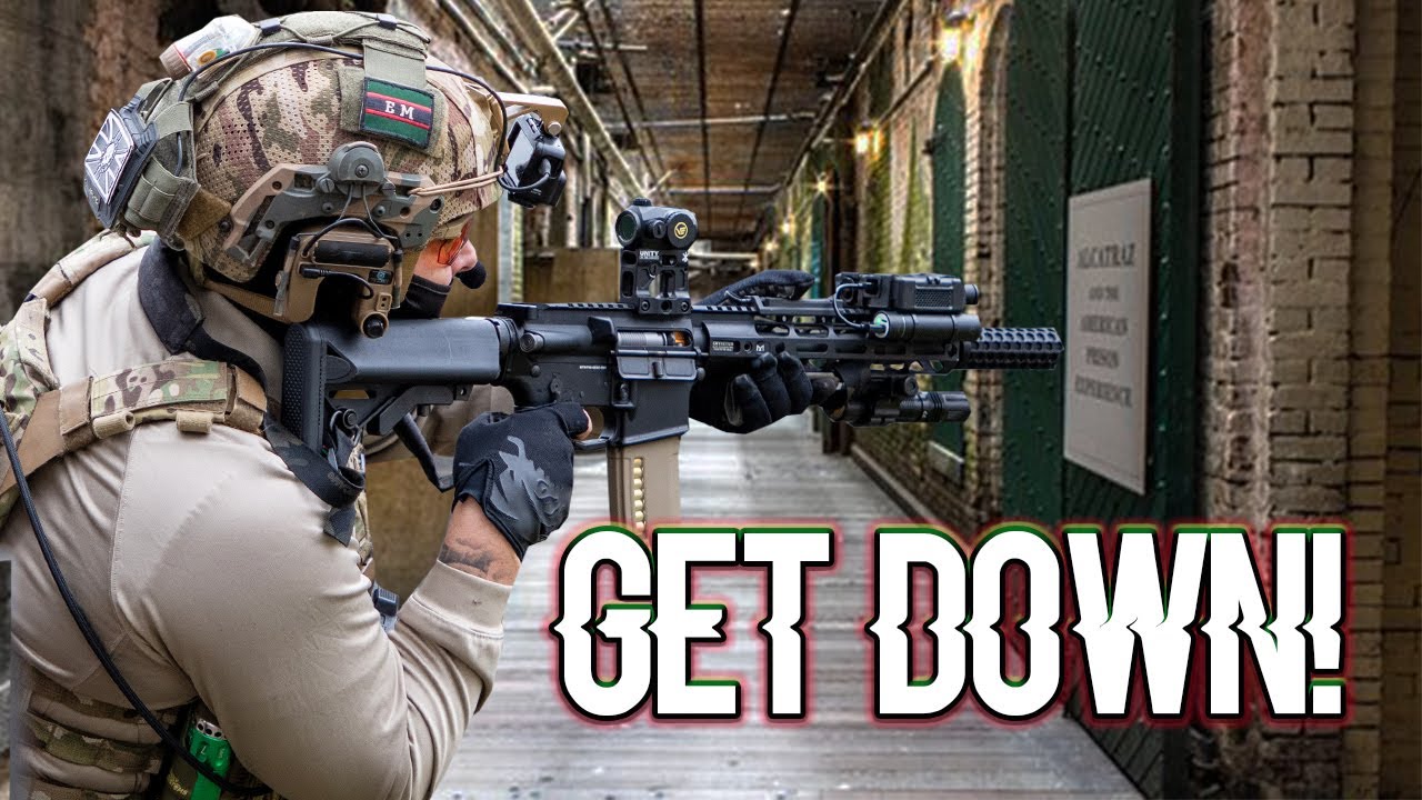 INSANE Prison RIOT At British Airsoft MILSIM! (Wolverine MTW Gameplay ...