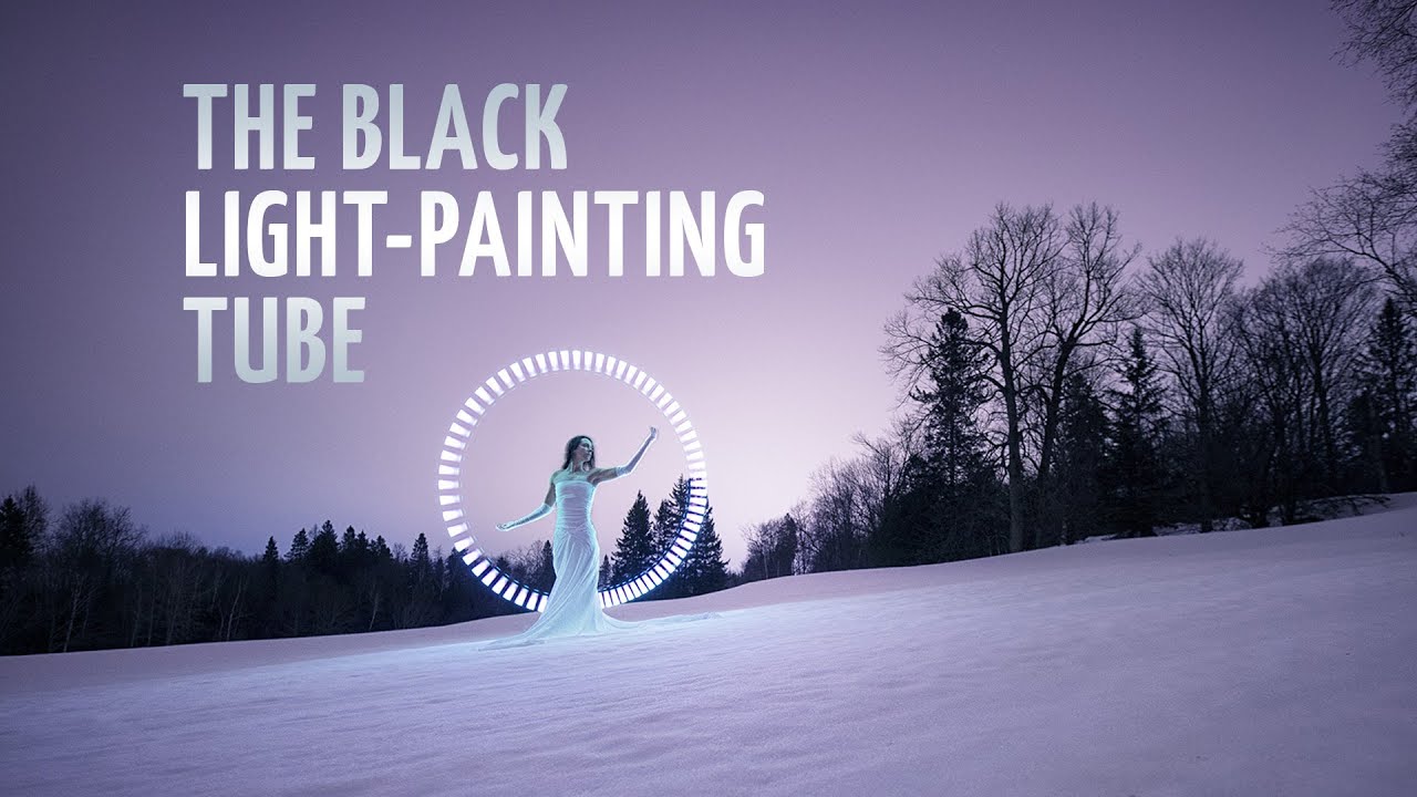 The black light-painting tube - #125 - YouTube
