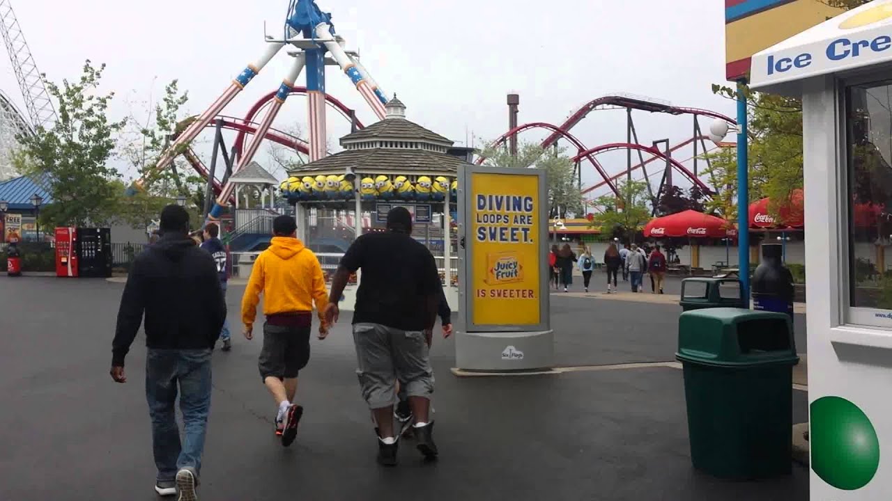 Goliath Closed Six Flags Great America 5-20-15 - YouTube