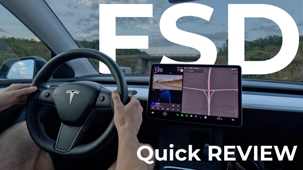 Should You Buy Tesla's FSD in Europe?! Quick REVIEW - YouTube
