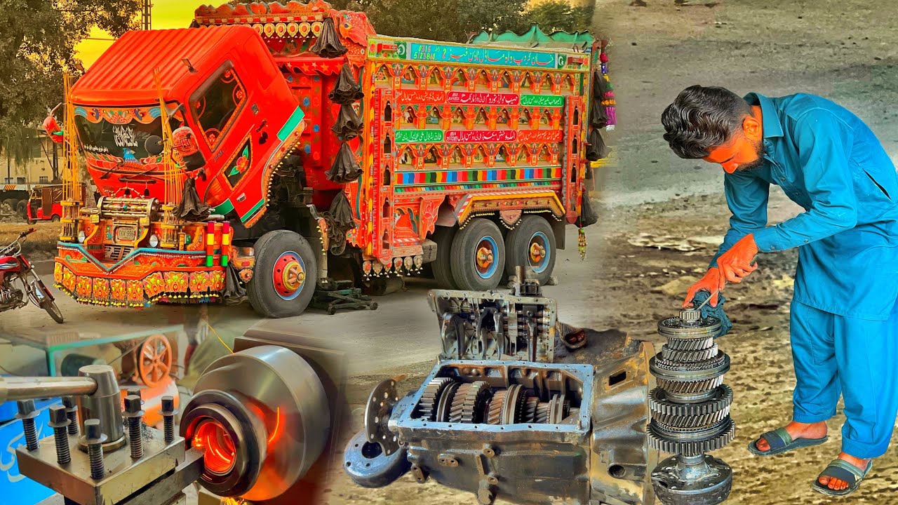 Dumper Gearbox Damaged In Middle Of The Road | Bearing & Gear Gerari ...