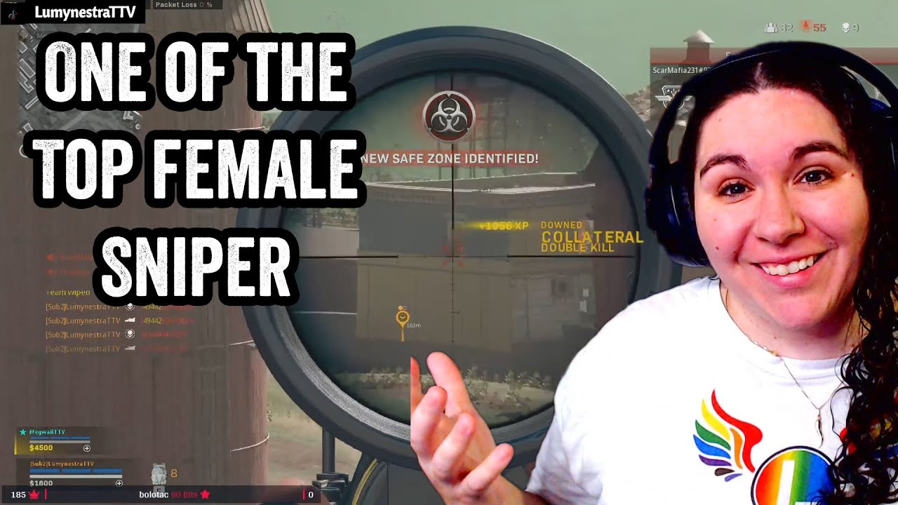 WARZONE Live! One Of The Best Female Snipers! 450+ Wins Call Of Duty ...