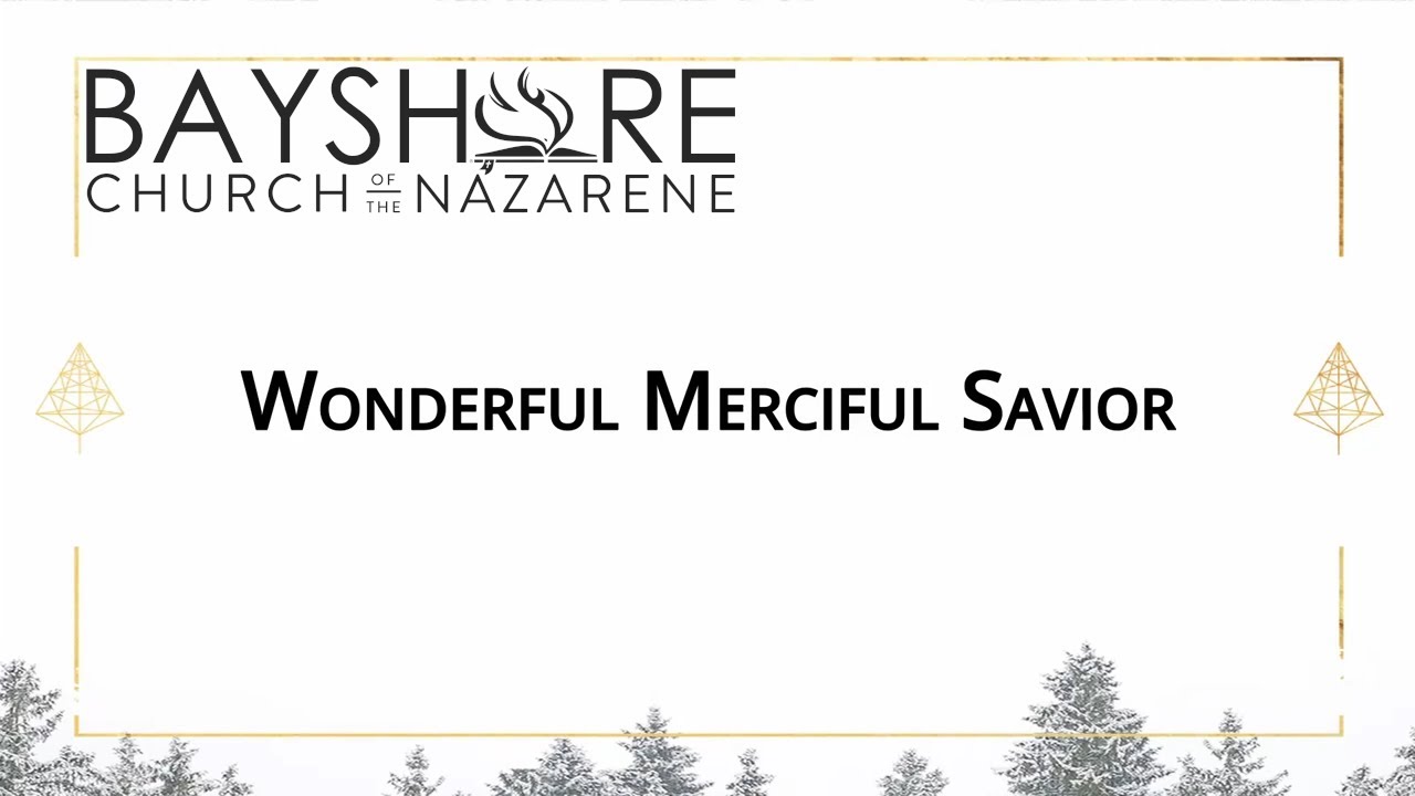Wonderful Merciful Savior Split Track - YouTube