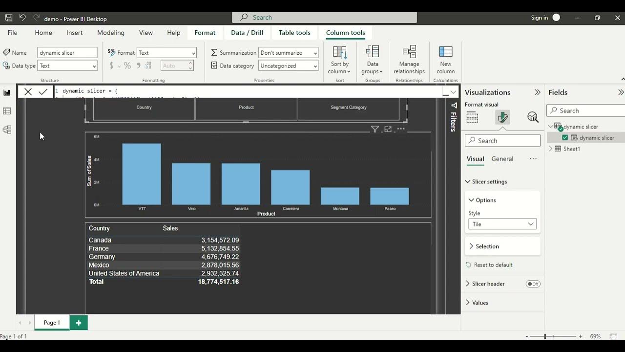Power BI Update - Dynamic Slicers with Fields Parameters (November 2022) - YouTube