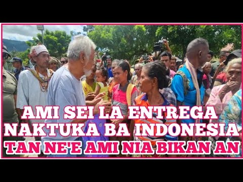 Ami sei la entrega Rai Naktuka ba Indonesia tamba ne'e ami nia bikan an ...