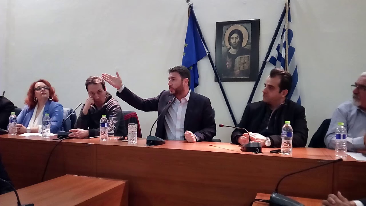 ΝΙΚΟΣ ΑΝΔΡΟΥΛΑΚΗΣ ΚΙΝΑΛ ΠΟΛΥΓΥΡΟΣ ΣΥΜΦΩΝΙΑ ΤΩΝ ΠΡΕΣΠΩΝ - YouTube