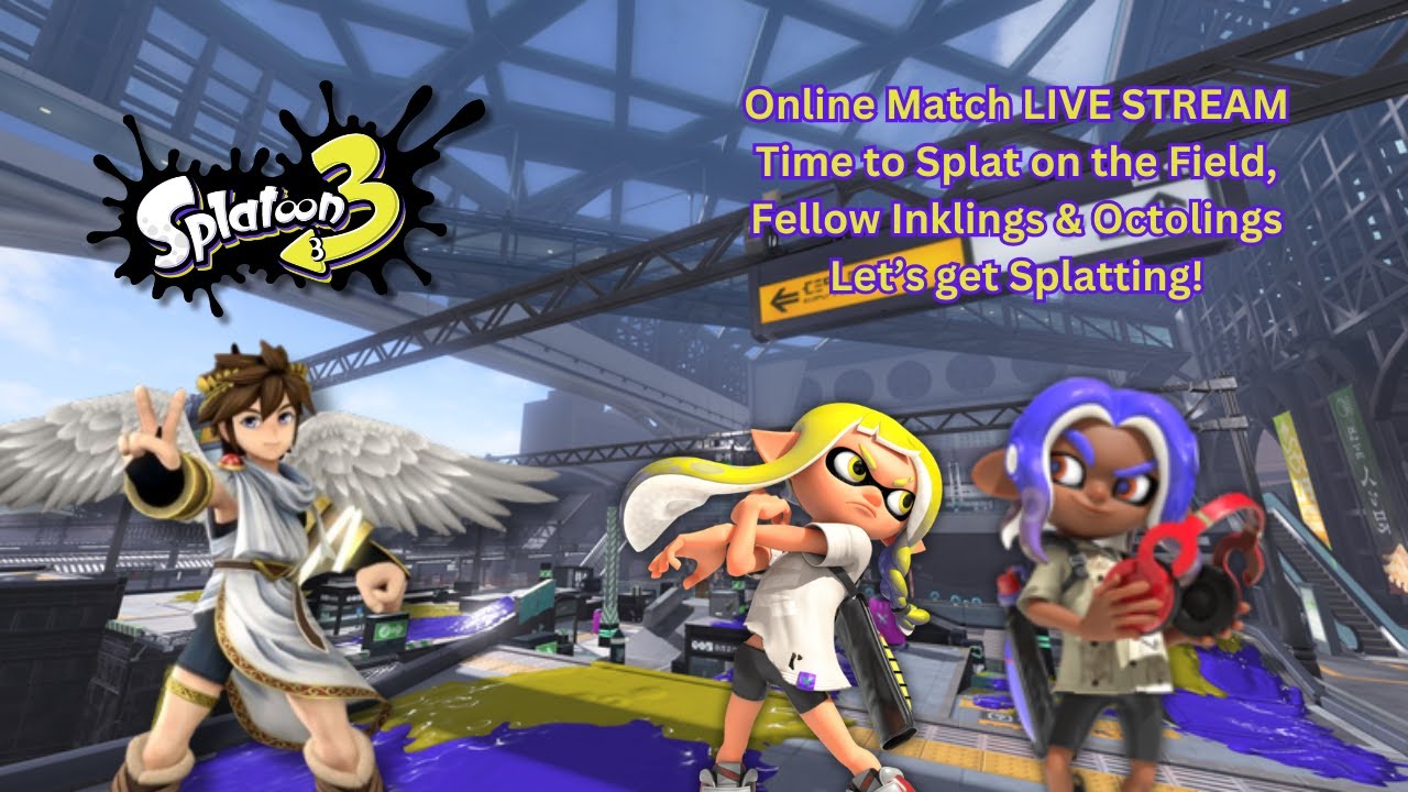 Splatoon 3 Online Match Live Stream Episode #43: We're So Back! - YouTube