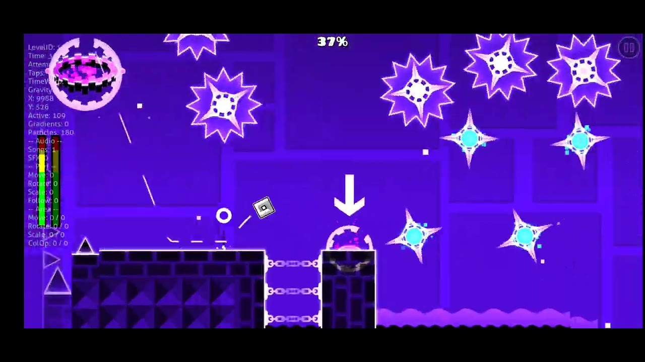 Geometry dash Club step 72% - YouTube