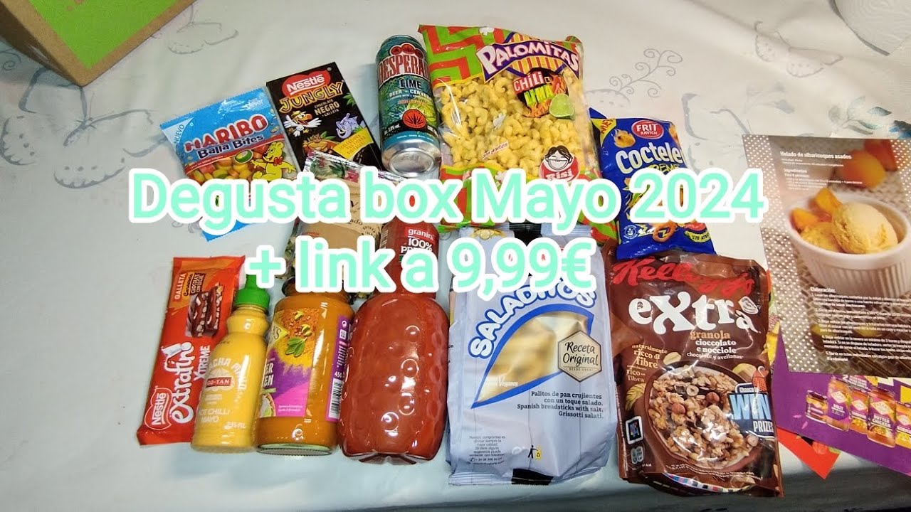 Degusta box Mayo 2024+ link a 9,99€ - YouTube