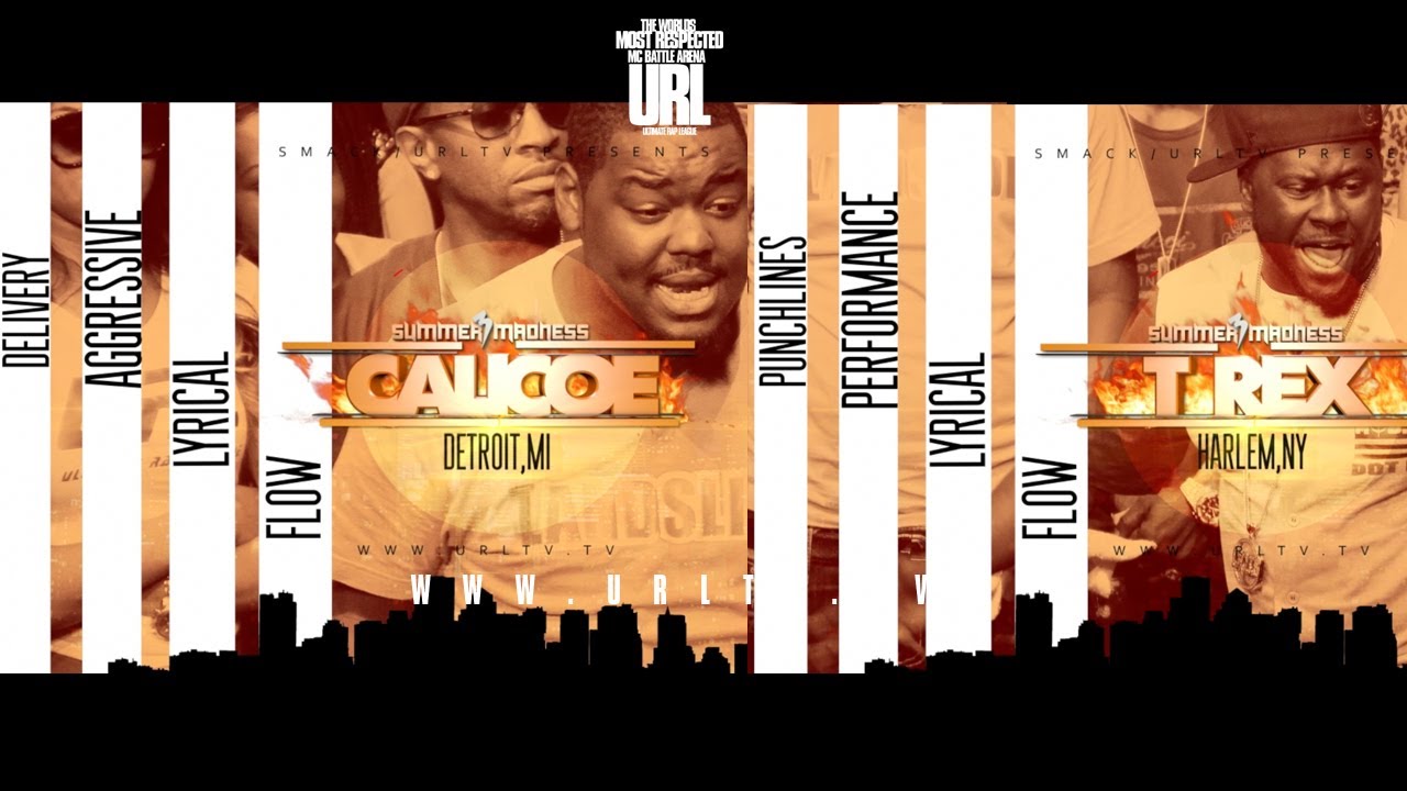 SMACK/URL PRESENTS CALICOE VS T-REX [TRAILER] | URLTV - YouTube