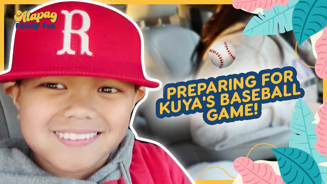 Preparing for Kuya's Game ⚾ | Alapag Family Fun - YouTube