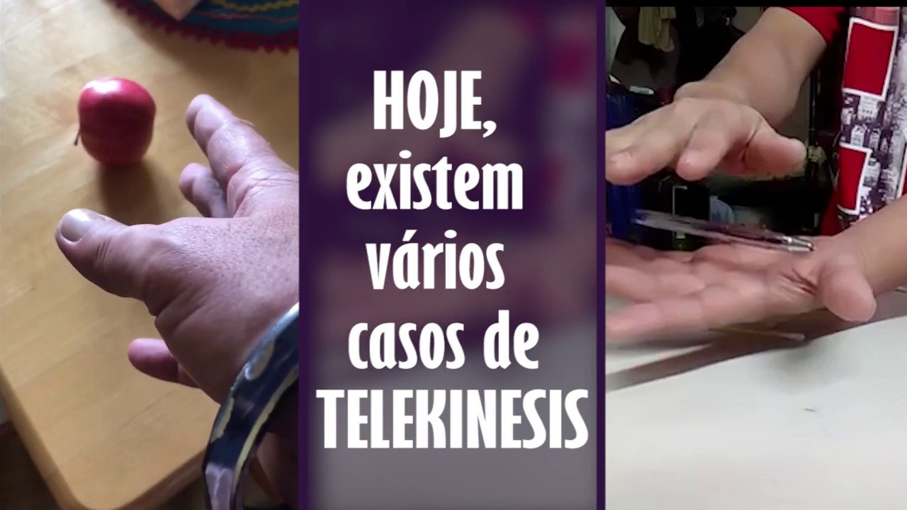 A telecinese é real, hoje muitos a dominam e é hora de você fazer isso ...