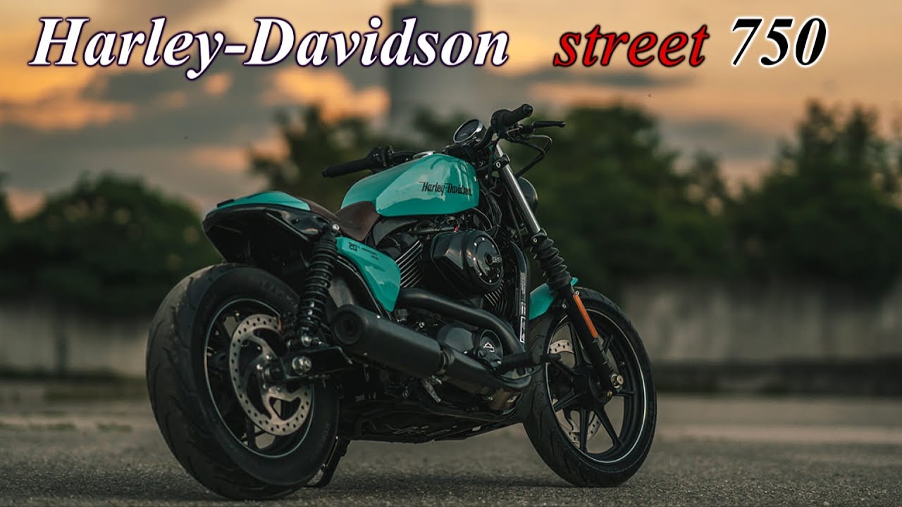 Harley-Davidson Street 750 Custom - YouTube